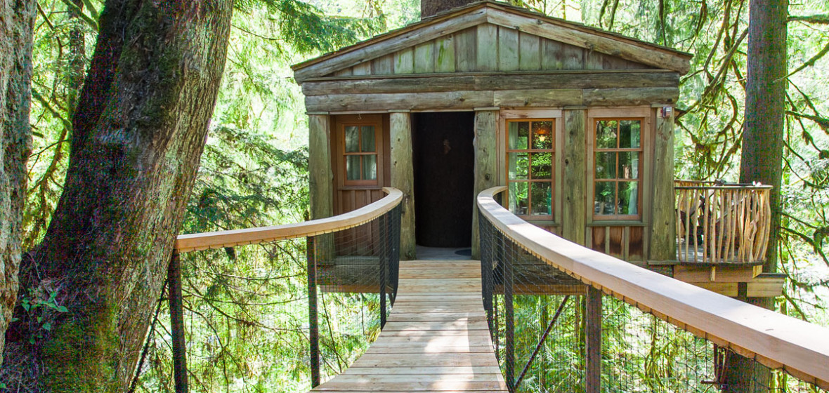 Treehouse Point, Washington State, United States of America. Expert ...